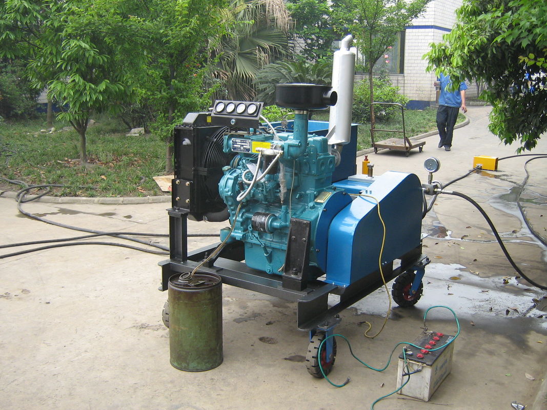 30kw 25MPa Diesel Or Electric Hydro Test Pump Hydrostatic Pressure Test ...