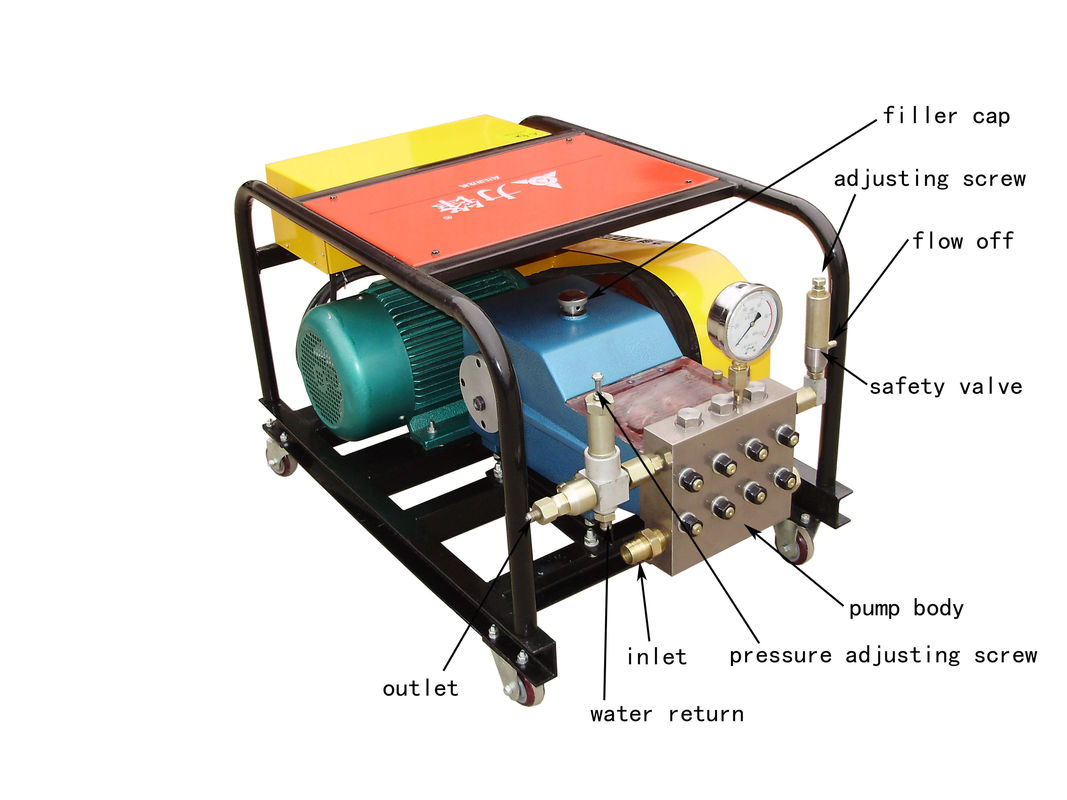 11kw High Pressure Hydro Blasting Equipment Rust Removel Hydroblaster