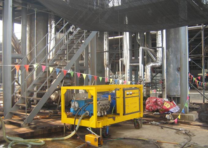 1200 Bar 132kw Pipeline Pressure Test Pump High Pressure Testing Equipment